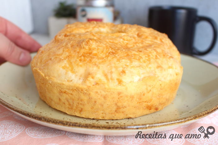 Bolo de queijo com 3 ingredientes | Receitas que amo
